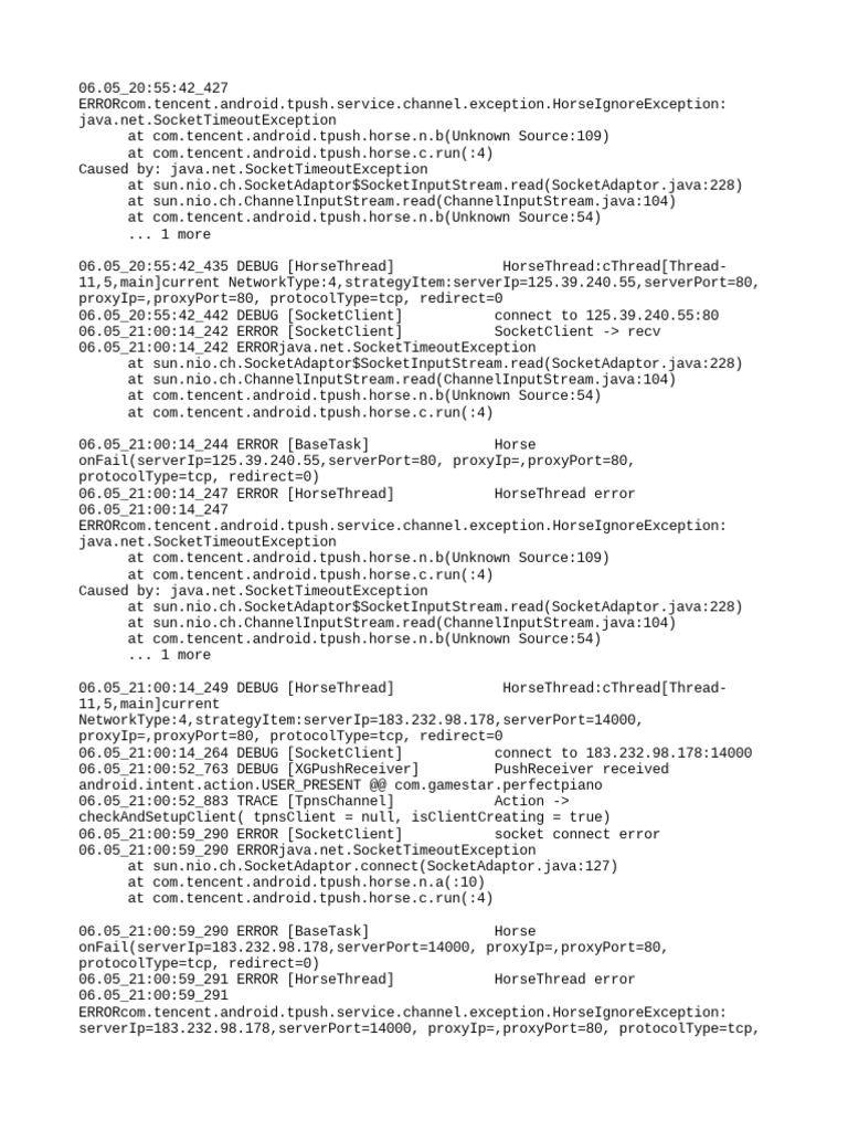 Analysis Of Log Files Documenting Failed Connection Attempts To Multiple Ip Addresses Using Tcp