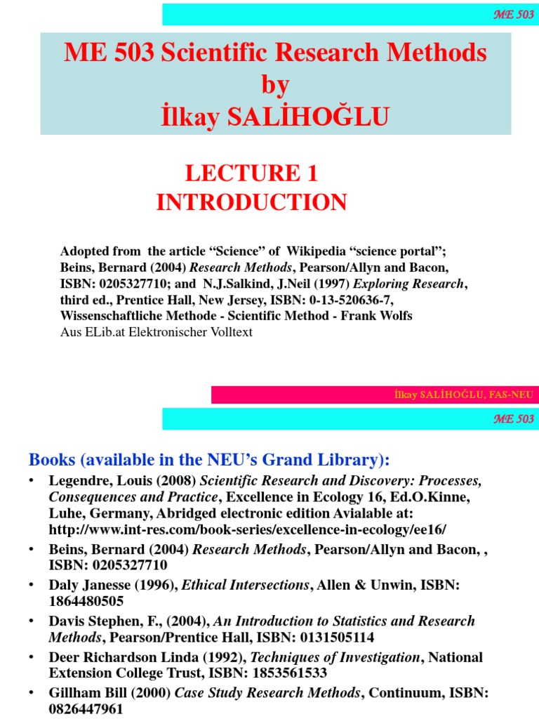 Research Methods | PDF | Engineering | Scientific Method