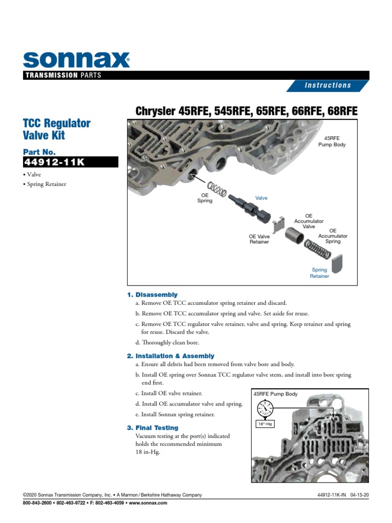 45rfe 545rfe 65rfe 66rfe 68rfe Zip-11k-In | PDF | Manufactured Goods ...