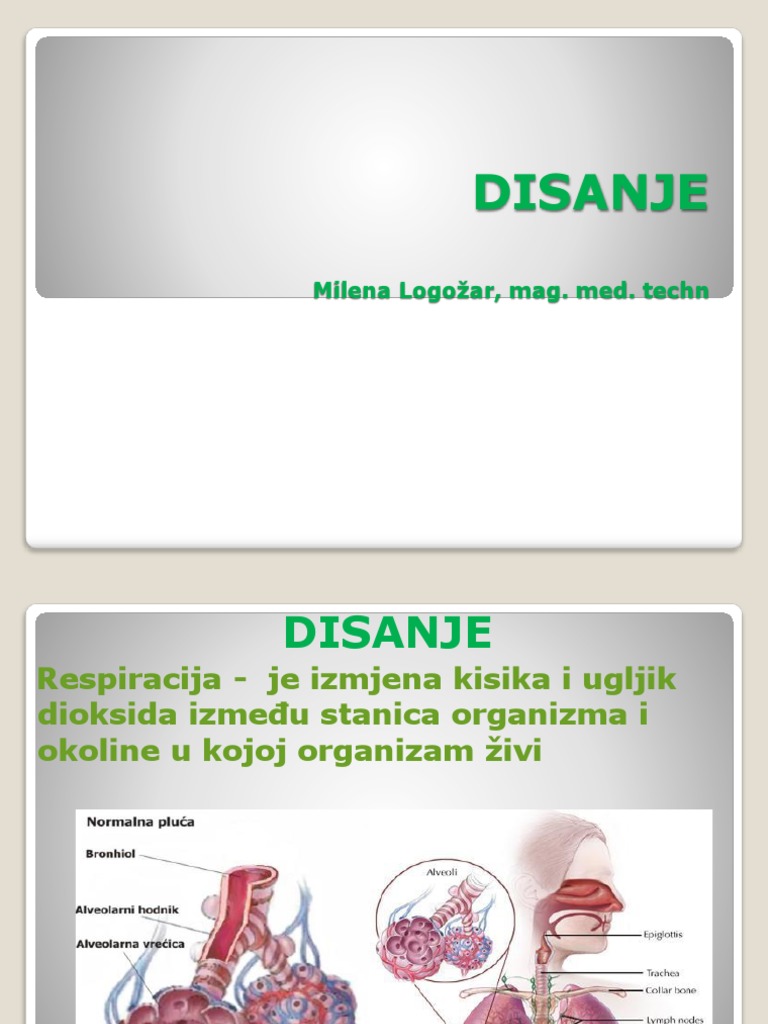 Disanje | PDF