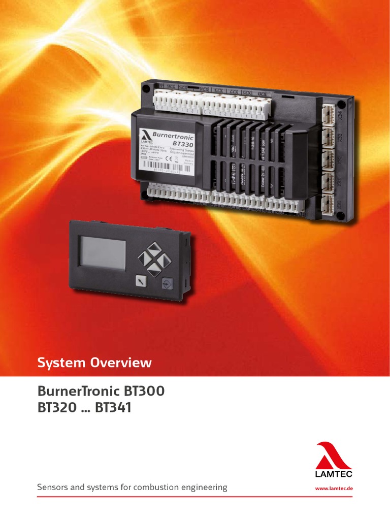 System Overview: Burnertronic Bt300 Bt320 ... Bt341 | PDF | Combustion ...