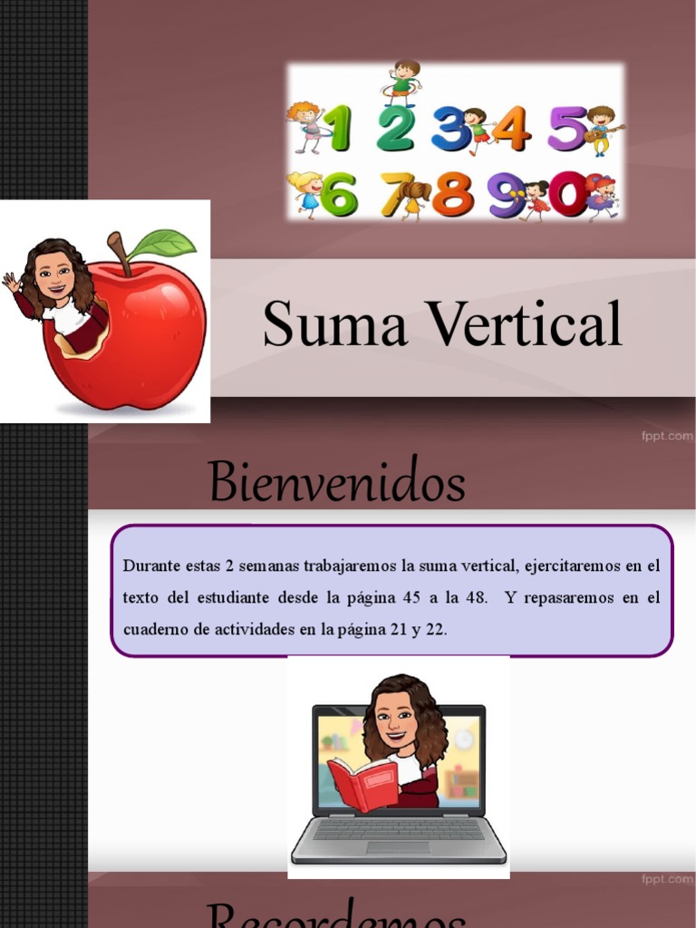 Suma Vertical | PDF | Métodos y materiales de enseñanza