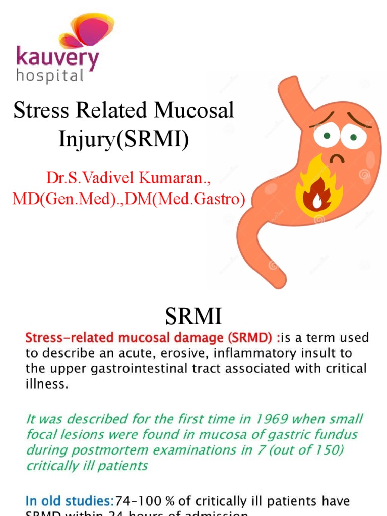 Stress Related Mucosal Injury (SRMI) - Final | PDF