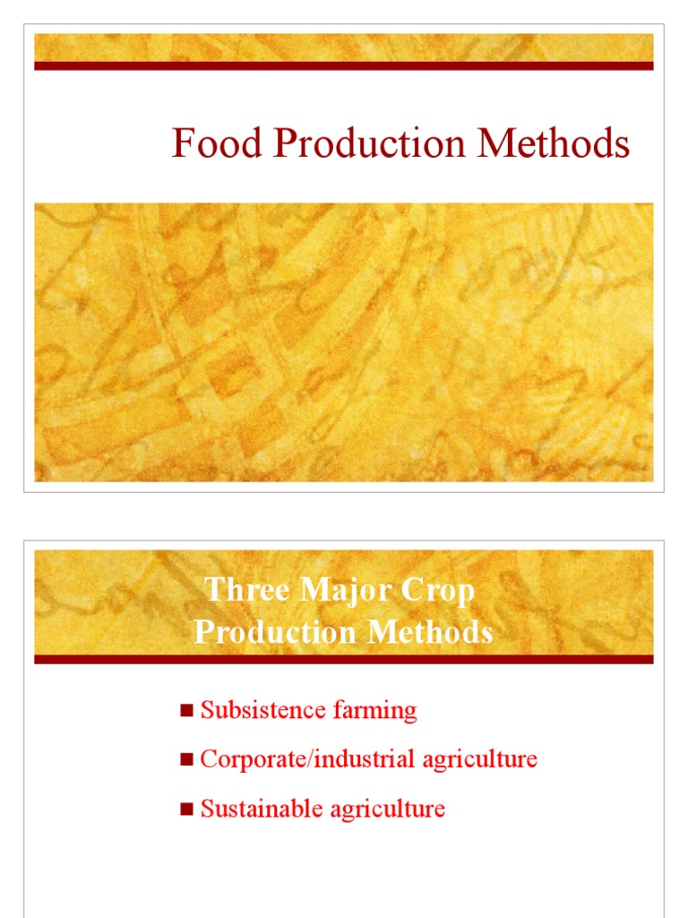 Farming Methods | PDF | Agriculture | Grazing