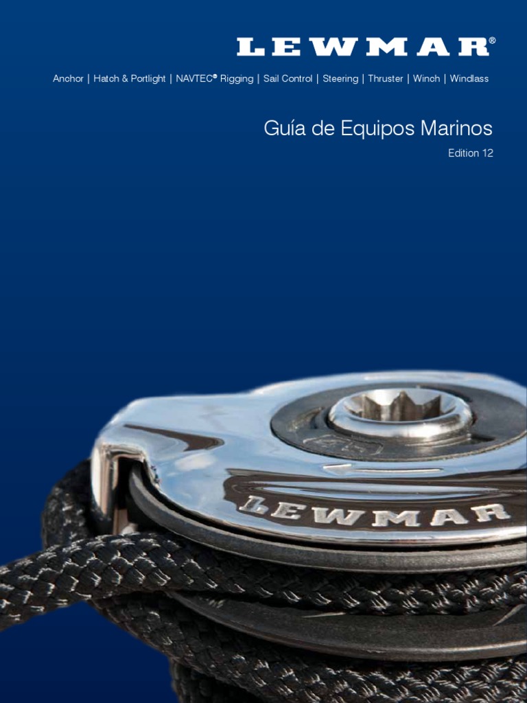 Catalogo de Winches Lewmar-Spanish-lr | PDF | Composite Material ...