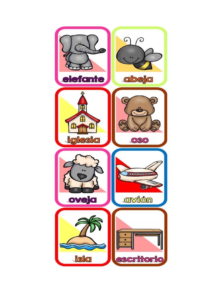 Tarjetas para El Lenguaje | PDF