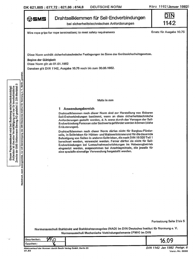Din 1142 | PDF