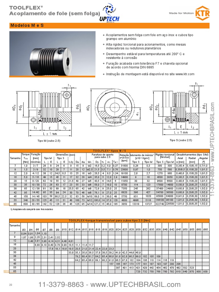 Catalogo Toolflex Uptech Brasil | PDF | Metais | Engenharia Civil