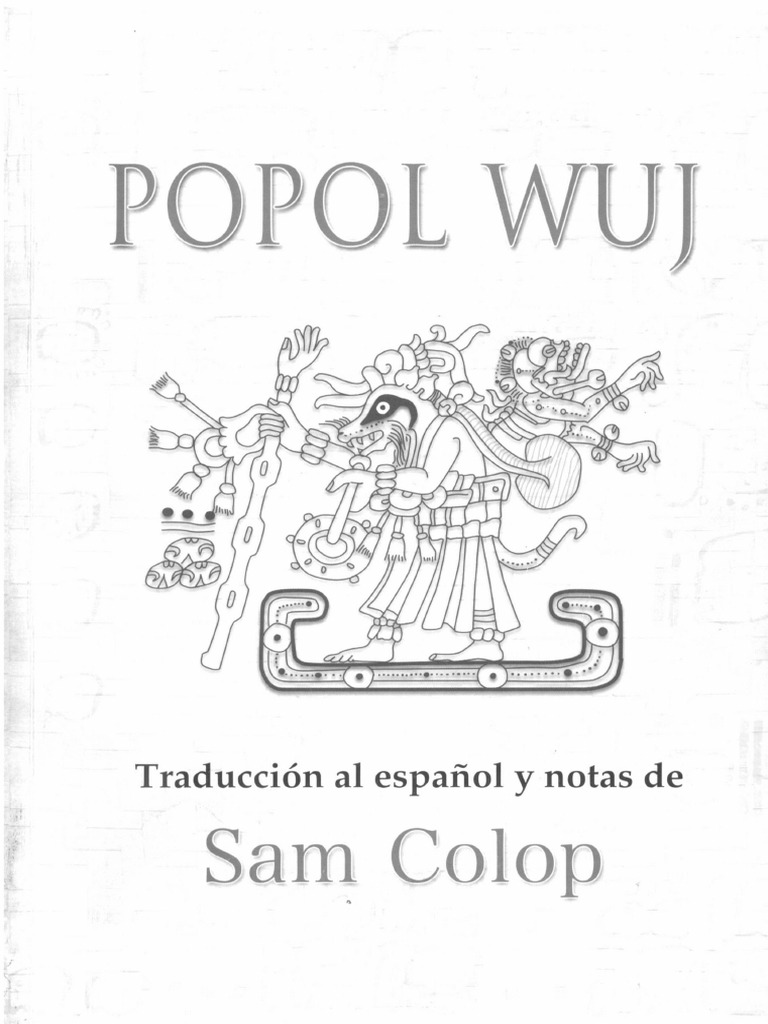 Sam Colop Popol Wuj Version Al Espanol Pdf