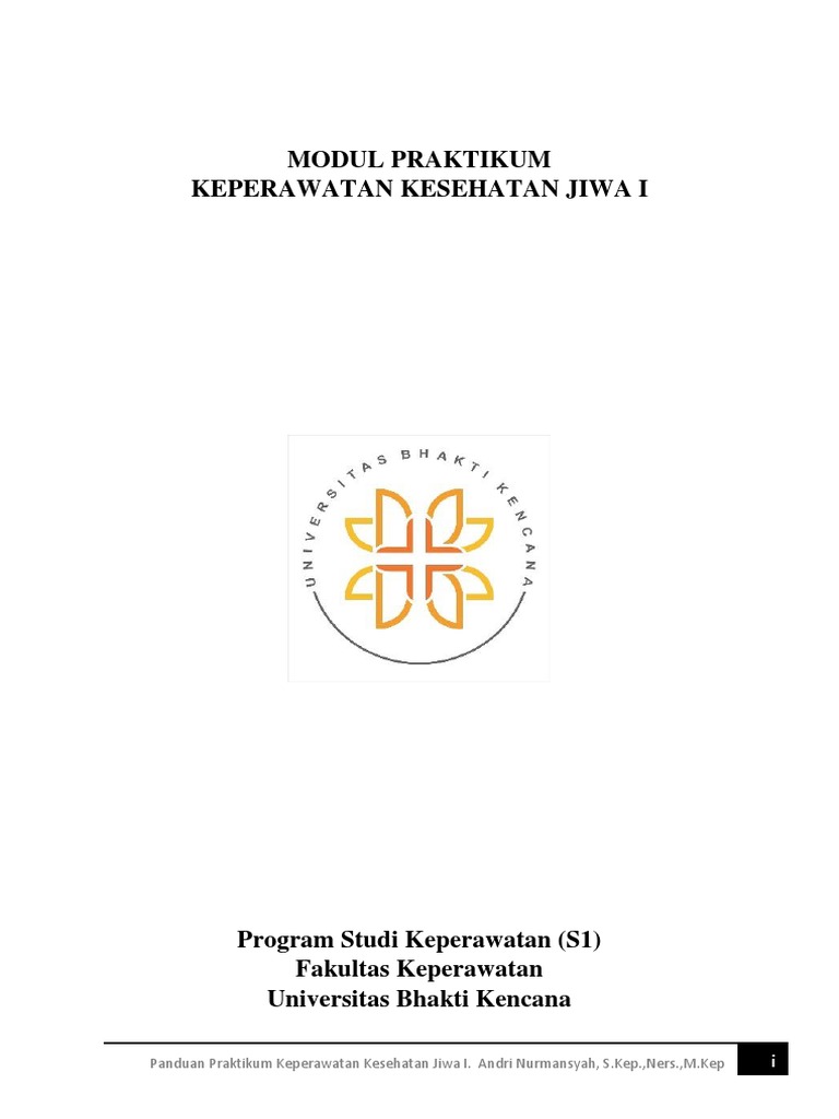 Modul Praktikum Keperawatan Jiwa I | PDF
