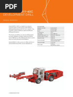 Dd422i Specification Sheet English | PDF | Truck | Drill