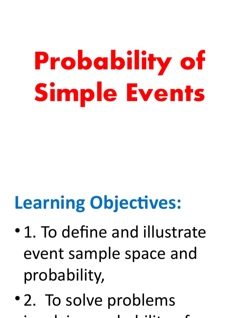 Probability Powerpoint Lesson | PDF | Probability | Probability And ...