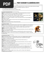 Resumen de Percy Jackson: El ladrón del rayo | PDF | Mitología ...
