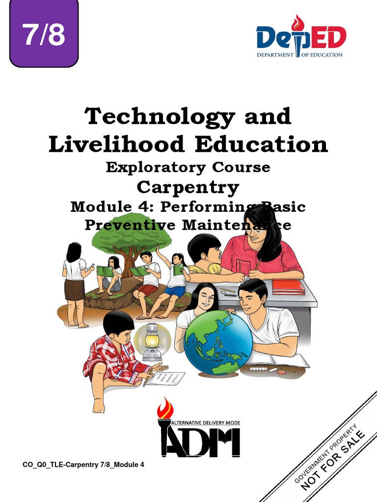 TLE-Carpentry 7 - 8 - Module 4 - Performing Basic Preventive ...
