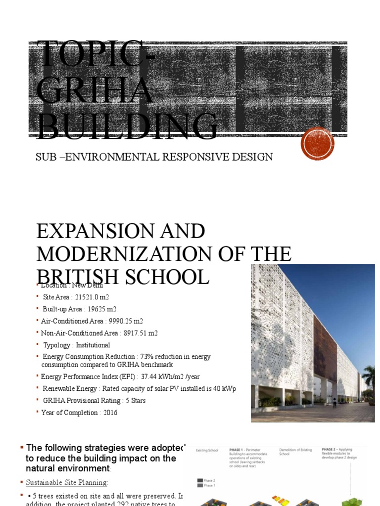 Topic-Griha Building: Sub - Environmental Responsive Design | PDF | Green Building | Nature