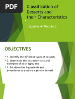 Grade 9: Tle-He Cookery Prepare Dessert and Sweet Sauces | PDF ...