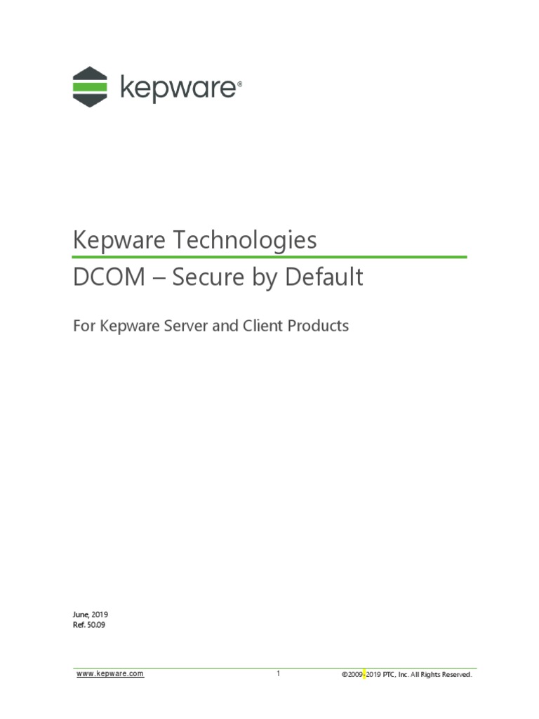Dcom Secure By Default 2020 Pdf Microsoft Windows Computer File 1991