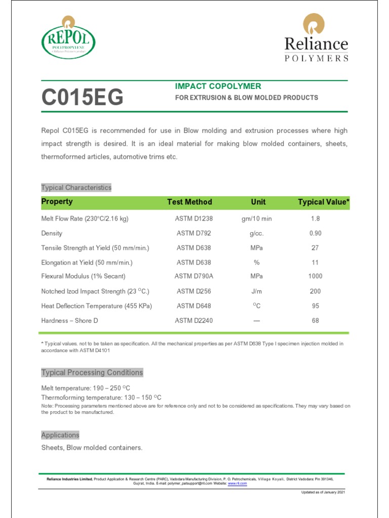 Tds C015eg | PDF