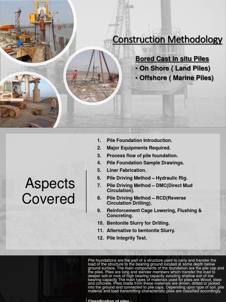 Pile Foundation MS | PDF | Deep Foundation | Civil Engineering