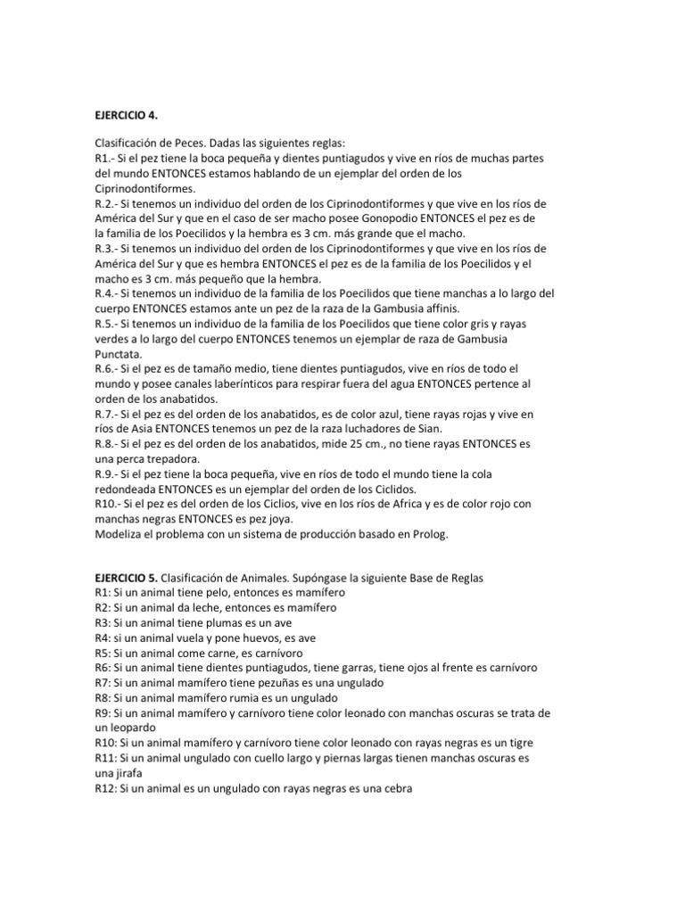 Prolog Ejercicios Pdf
