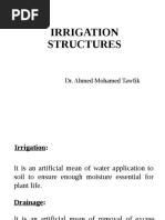 Overview of Irrigation Structures | PDF | Dam | River