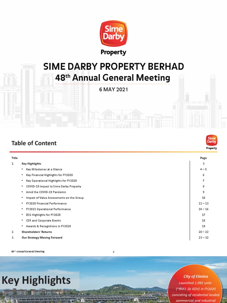 Sime Darby 2021 | PDF | Revenue | Economies