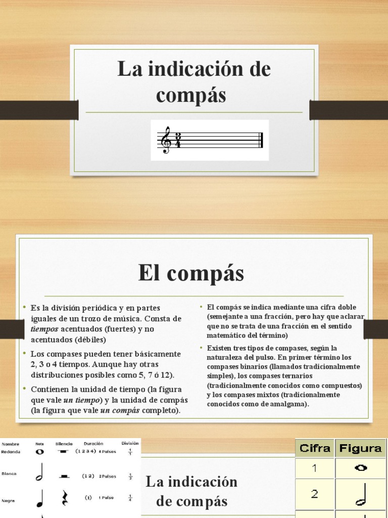 TM-C5 Cifra Indicadora de Compás | PDF | Teoría musical | Formas musicales