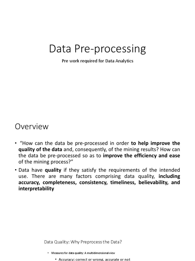 Data Preprocessing Pdf Data Compression Cluster Analysis
