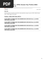 UPSC CSAT 2022 Answer Key English | PDF | Standardized Tests ...