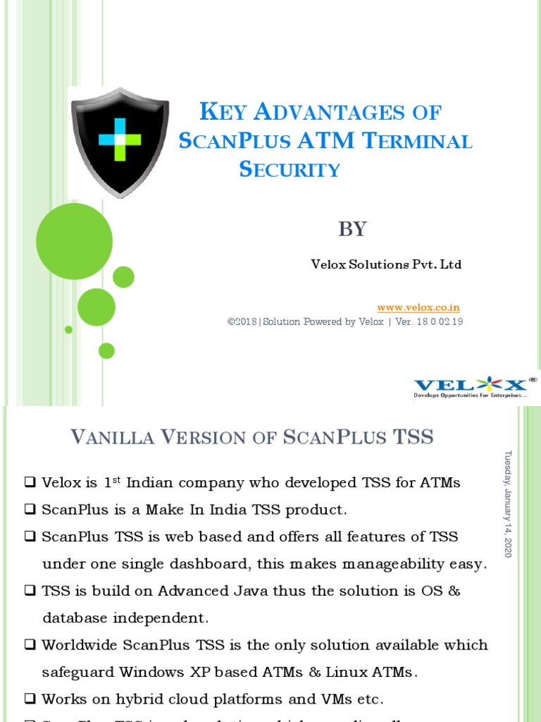 ScanPlus ATM Terminal Security (TSS) - Comparision Sheet | PDF | Automated Teller Machine ...