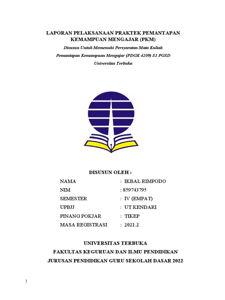 Laporan PKM | PDF | Karier & Perkembangan | Bisnis