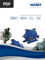 NASH Vacuum Pump Manual | PDF | Pump | Bearing (Mechanical)