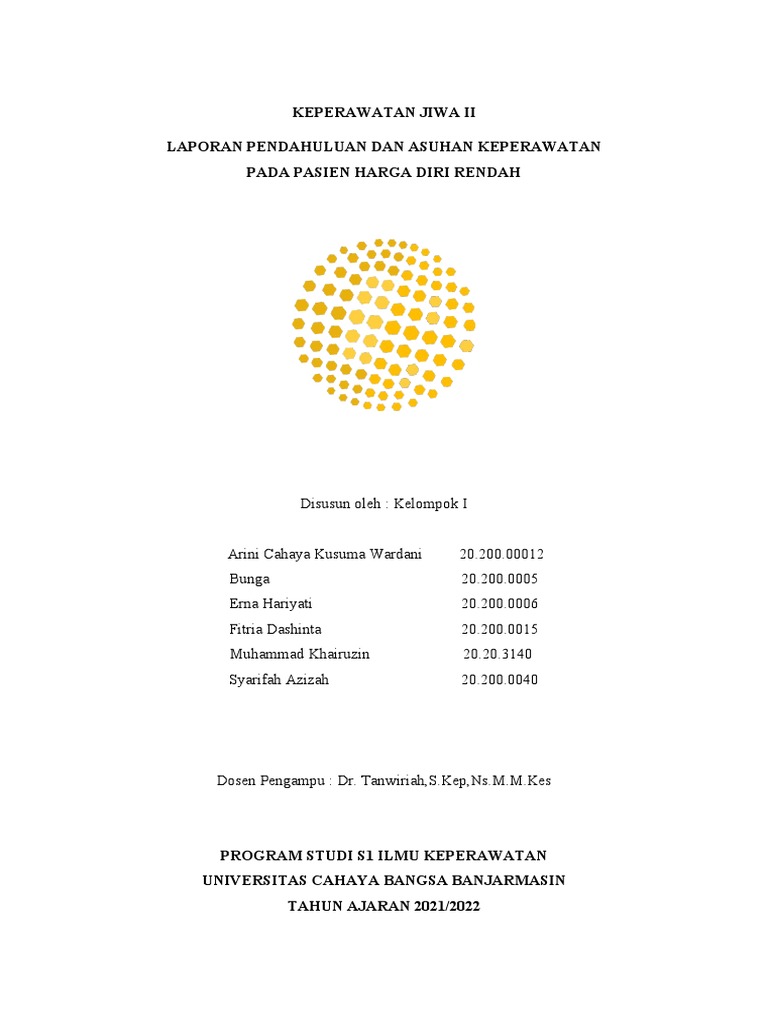 LP Harga Diri Rendah | PDF