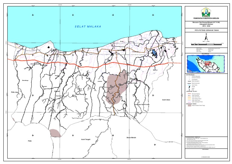 Peta Gerakan Tanah - Rbi | PDF