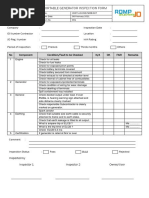 Hilti Machine Checklist | PDF