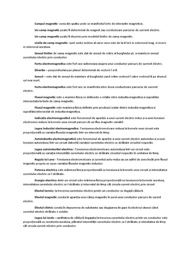 Campul Magnetic | PDF