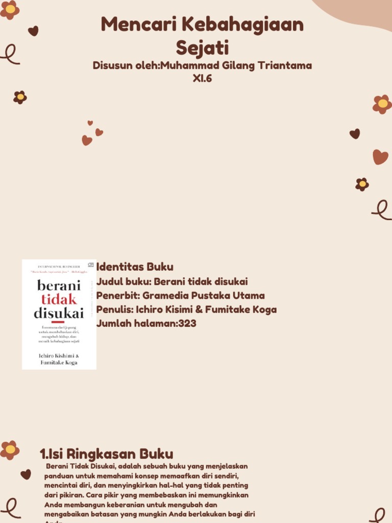 Mencari Kebahagiaan Sejati | PDF | Pengembangan Diri