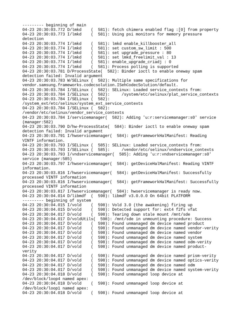 Logcat Home Fota Update Log | PDF | Computer Engineering | Computing