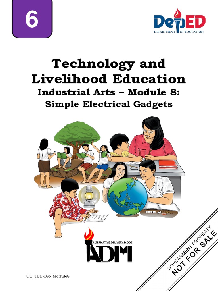 TLE-IA 6 - Module 8 - Simple Electrical Gadgets | PDF | Electrical ...