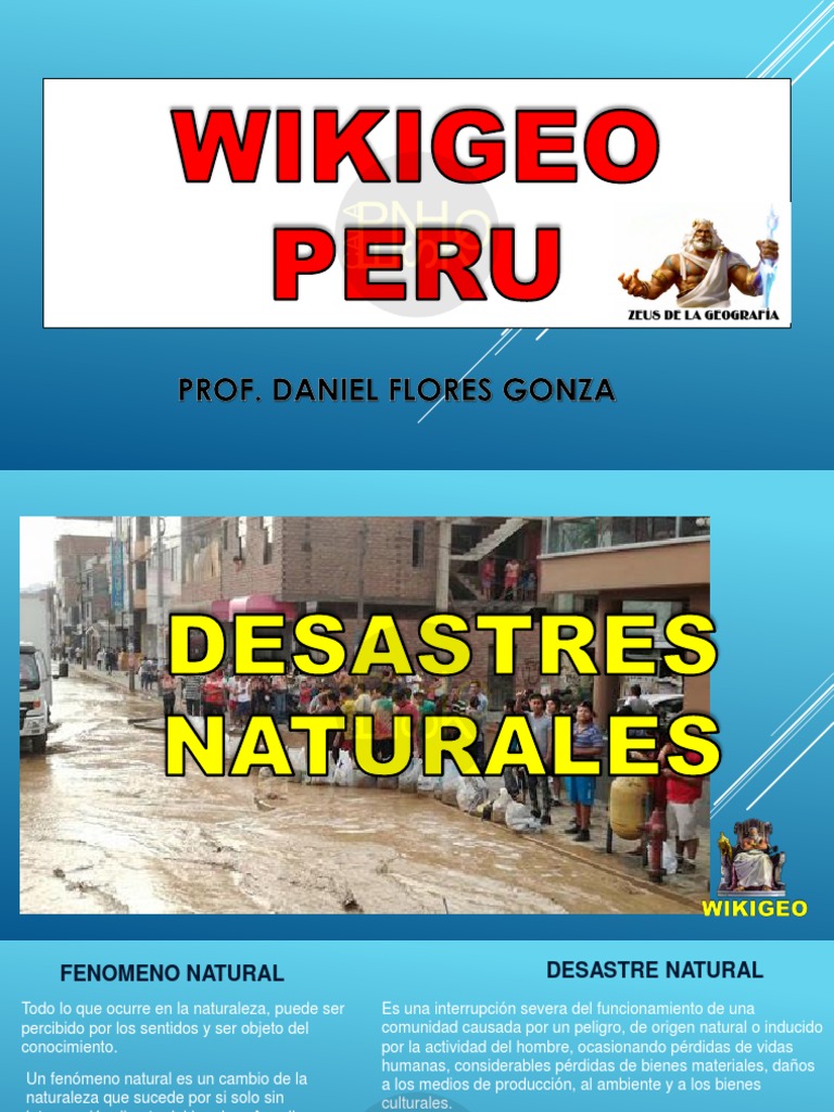 Desastres Naturales | PDF | Temblores | Tsunami Desastres Naturales | PDF | Temblores | Tsunami
