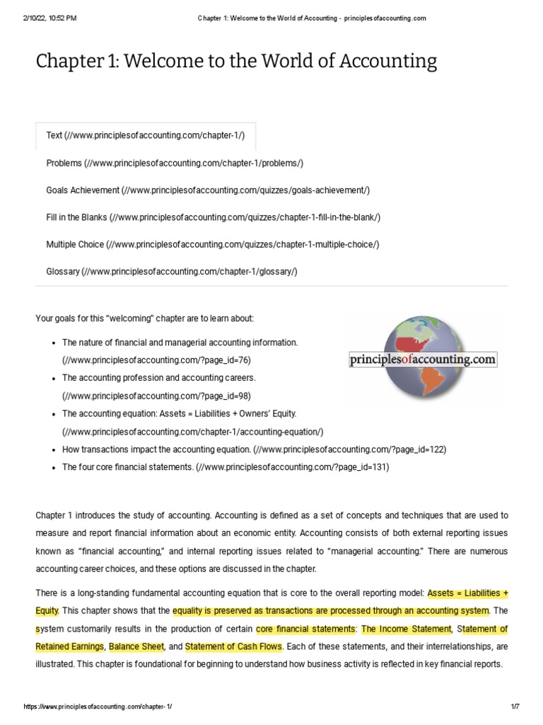 Introduction to Accounting Principles | PDF | Equity (Finance) | Accounting
