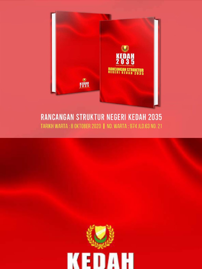 RancanganStrukturNegeri Kedah2035 RingkasanEksekutif C | PDF