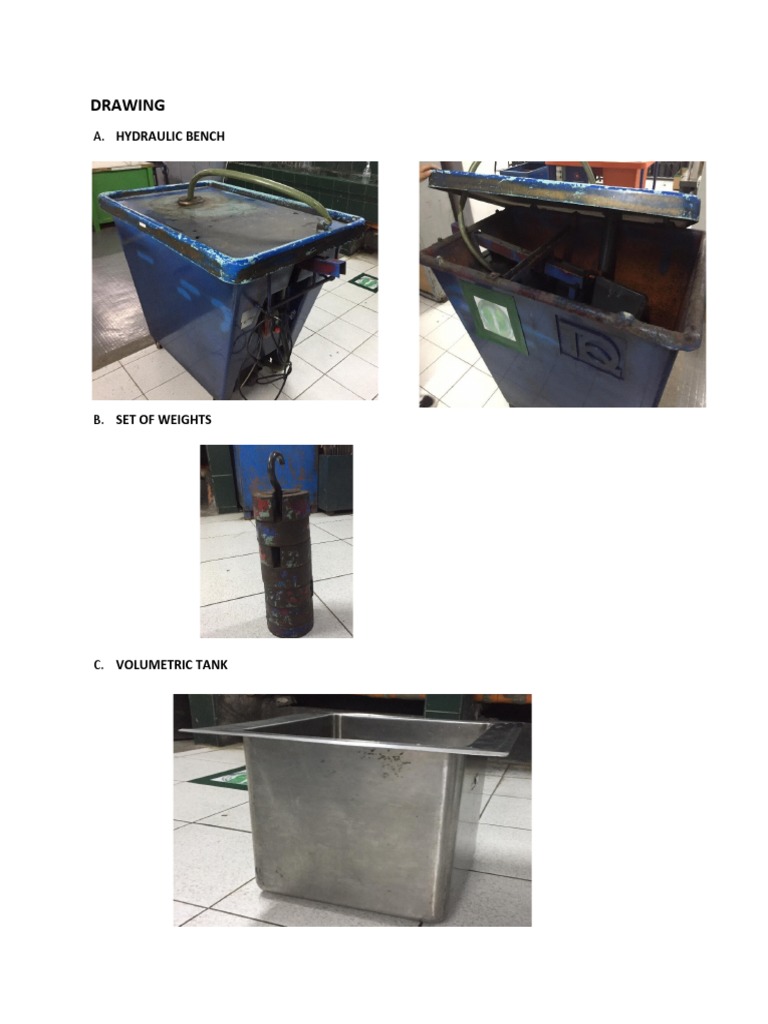 Drawing: A. Hydraulic Bench | PDF
