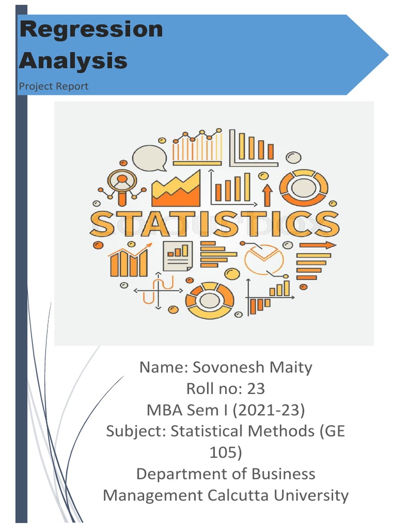 Regression Analysis Project | PDF | Regression Analysis | Coefficient ...