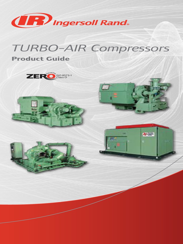 Broucher IR Turbo Compresores | PDF | Bearing (Mechanical) | Mechanical Engineering