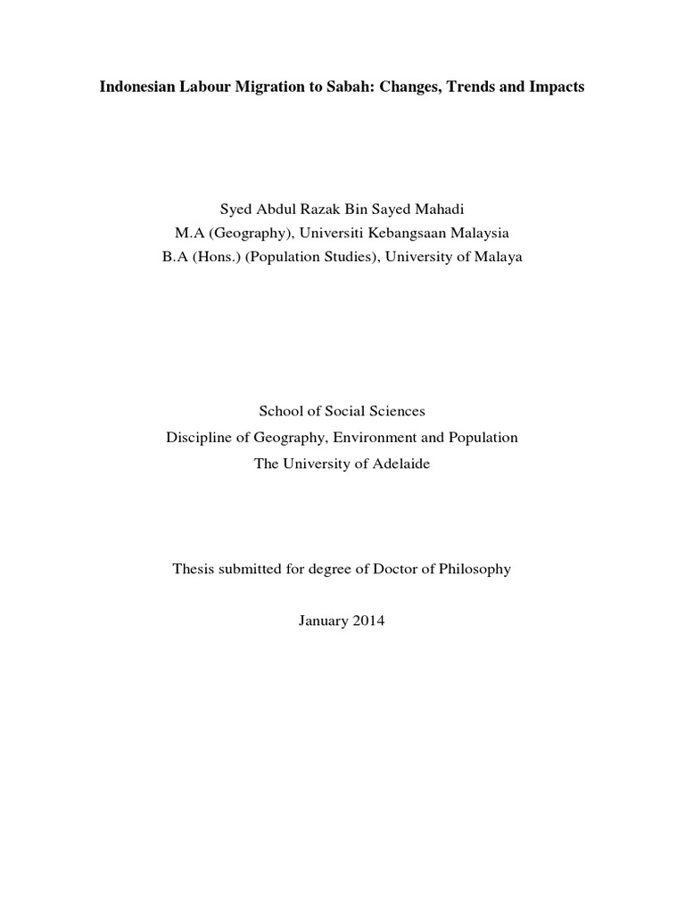 02 Whole | PDF | Migrant Worker | Human Migration