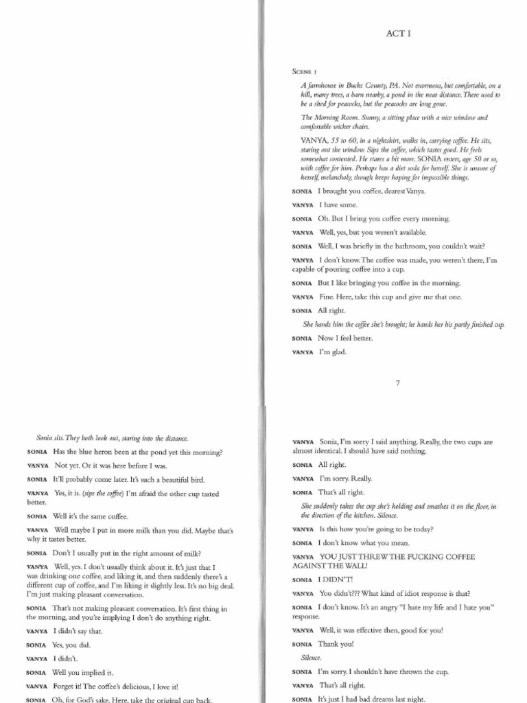 Durang, Christopher - Vanya and Sonia and Masha and Spike | PDF