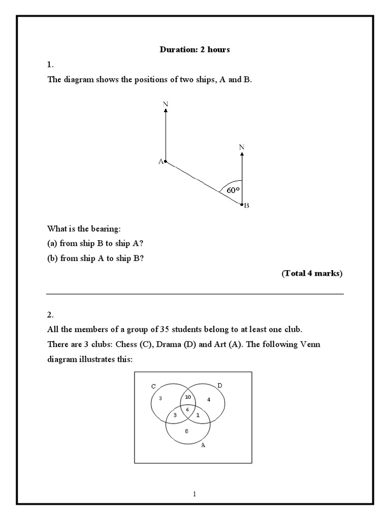 Grade 8 Final Sem2 | PDF | Angle | Mathematics
