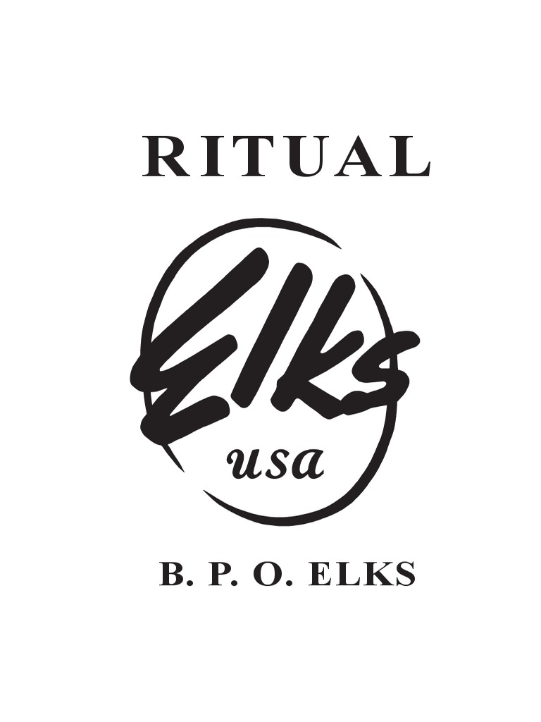 Elks Lodge Ritual Guidelines | PDF | Pledge Of Allegiance | Voting