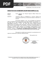 Modelo Oficio Remite Informe Criminalistico | PDF